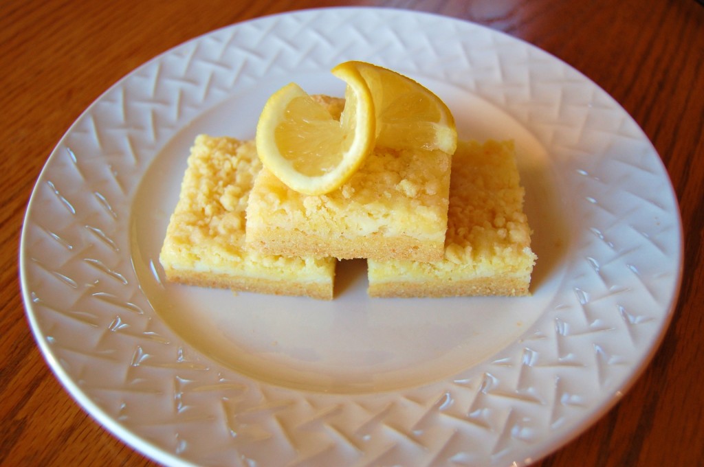 Lemon Cheese Bars | Cooking Mamas