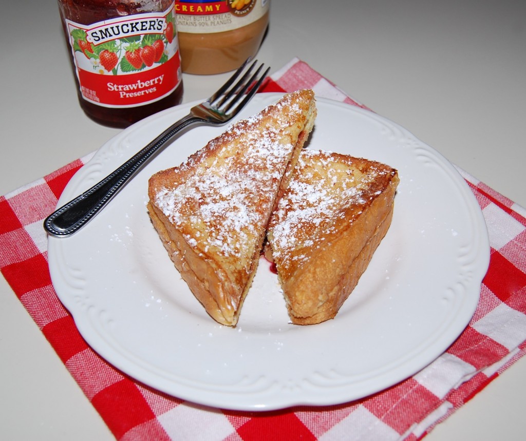 Peanut Butter & Jelly French Toast | Cooking Mamas