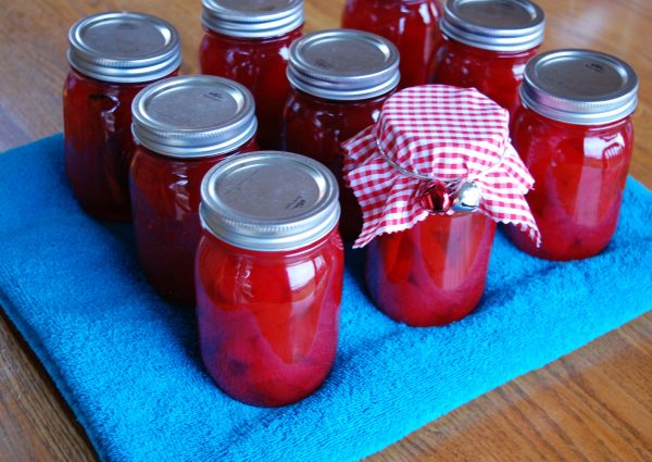 Red Hot Cinnamon Pickles | Cooking Mamas