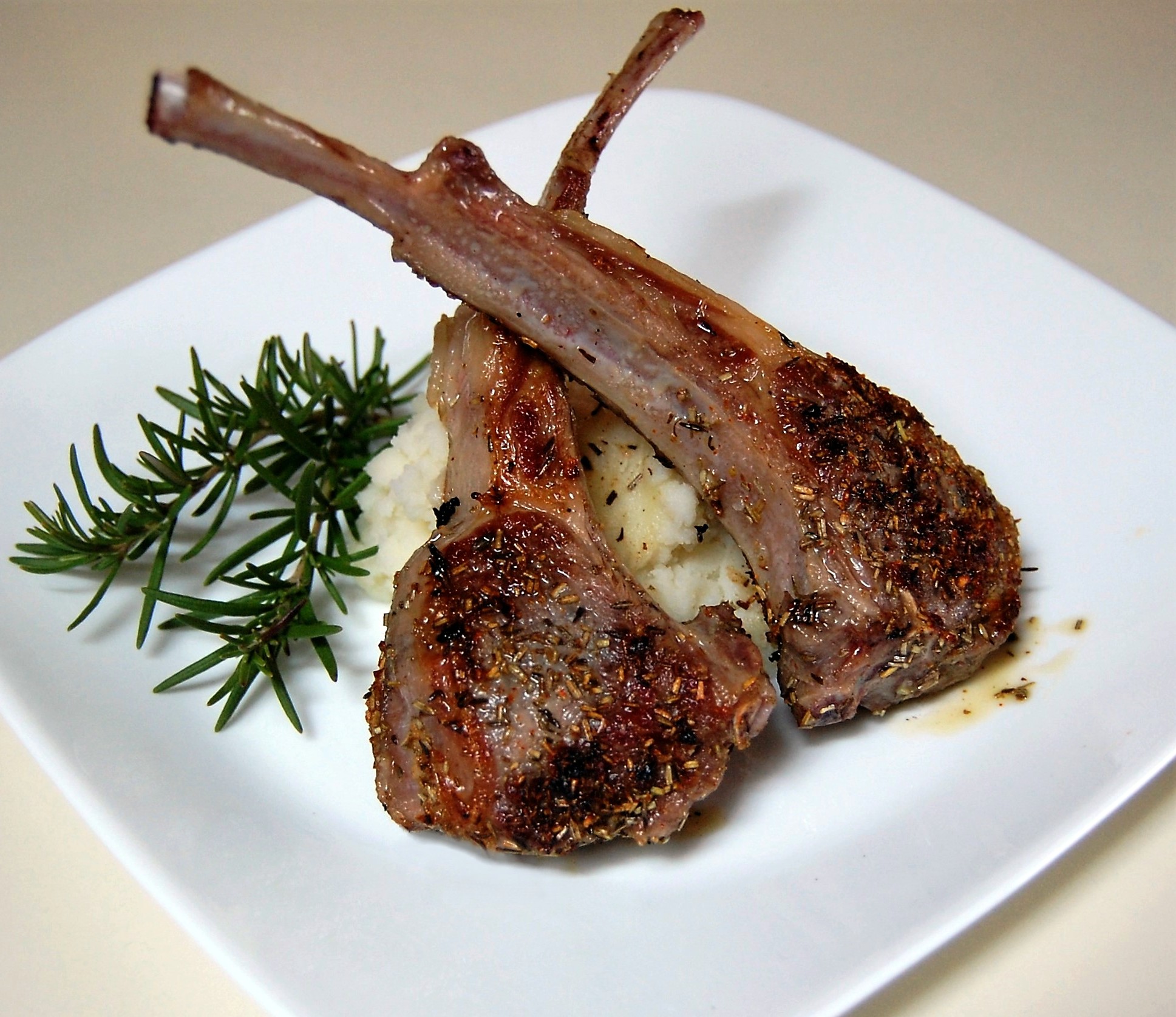 Cooked Lamb Chops