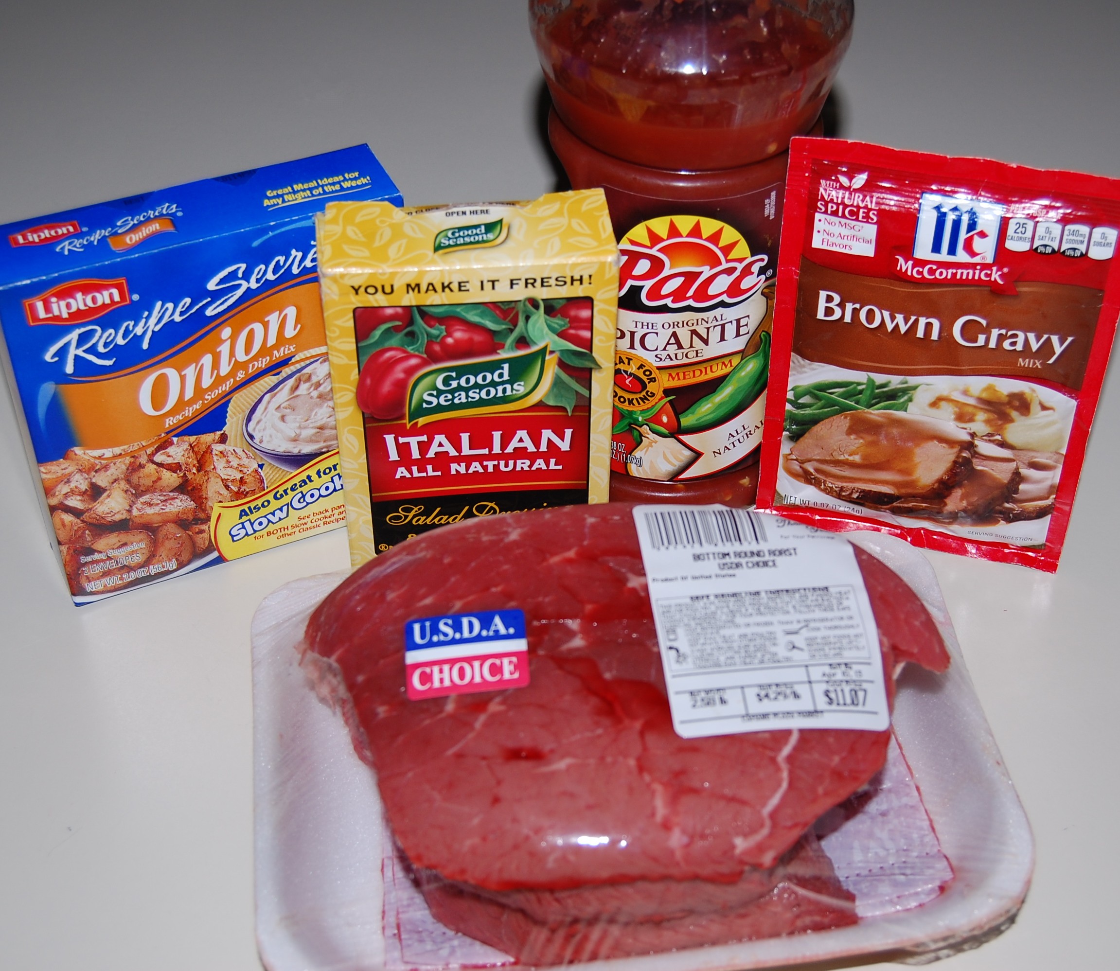 Slow Cooker 3-Envelope Pot Roast or Sliders | Cooking Mamas