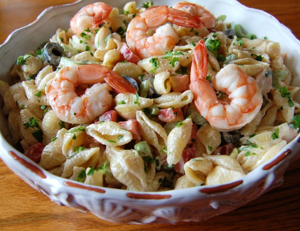 Shrimp Louis Pasta Salad | Cooking Mamas