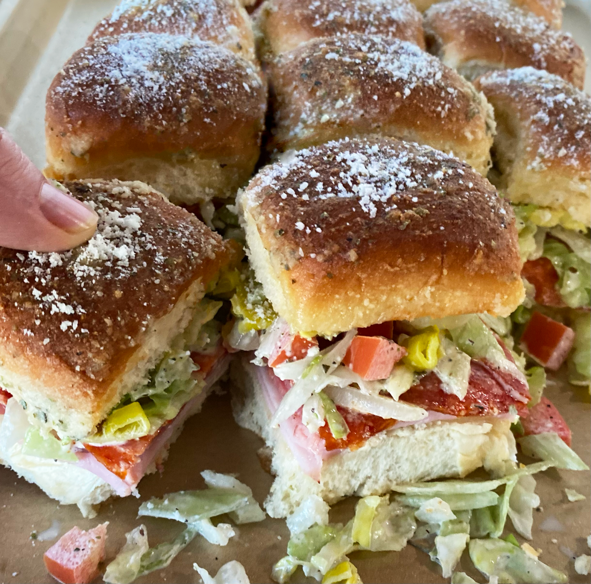 Mini Italian Grinders | Cooking Mamas