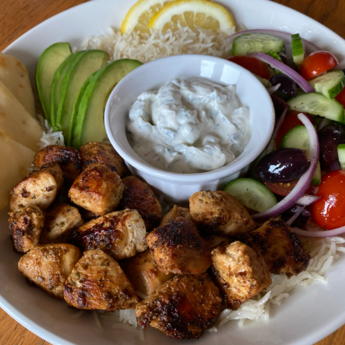 Greek Chicken Bowls | Cooking Mamas